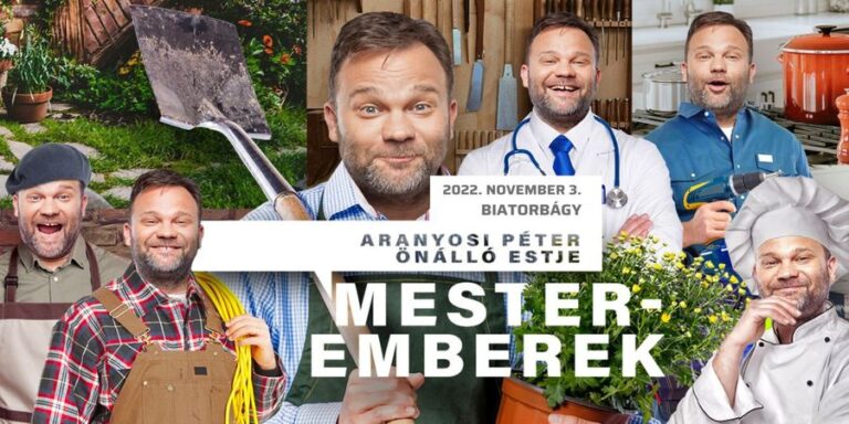 Aranyosi Péter: Mesteremberek - stand up - JFMK Biatorbágy